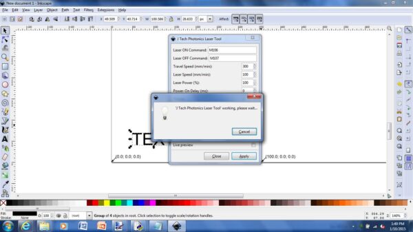 Inkscape Laser Plug-In - J Tech Photonics, Inc.