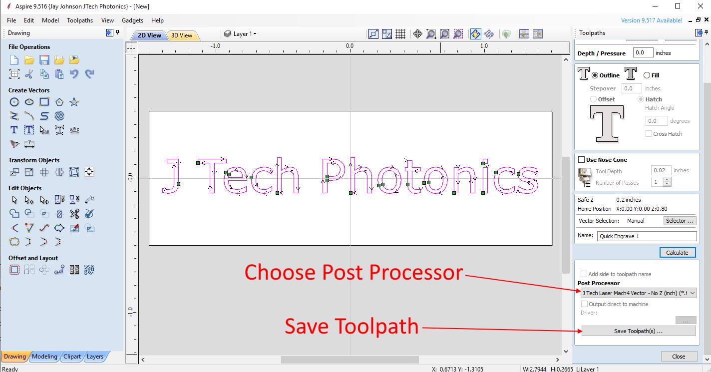 Setting Up Mach4 With ESS and J Tech Lasers | J Tech Photonics, Inc.