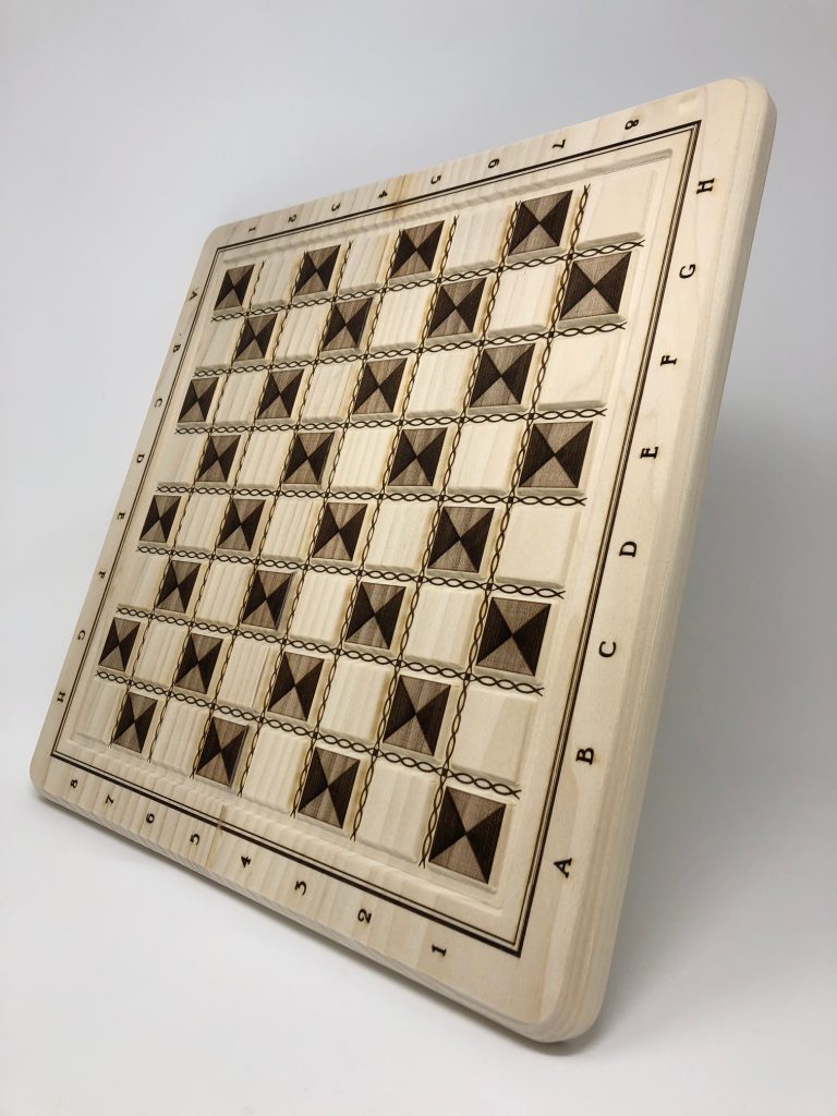 Vectric Hybrid Laser and Router Project - Chess Board - J Tech ...