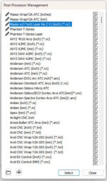 Vectric Laser Module Post Processors - J Tech Photonics, Inc.