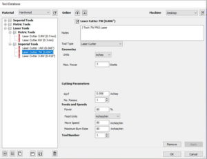 Vectric Laser Module Post Processors - J Tech Photonics, Inc.