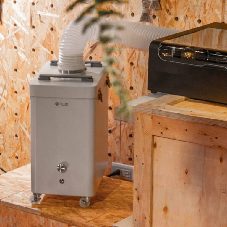 FLUX Beam Air Filter - Fume Extractor - J Tech Photonics, Inc.