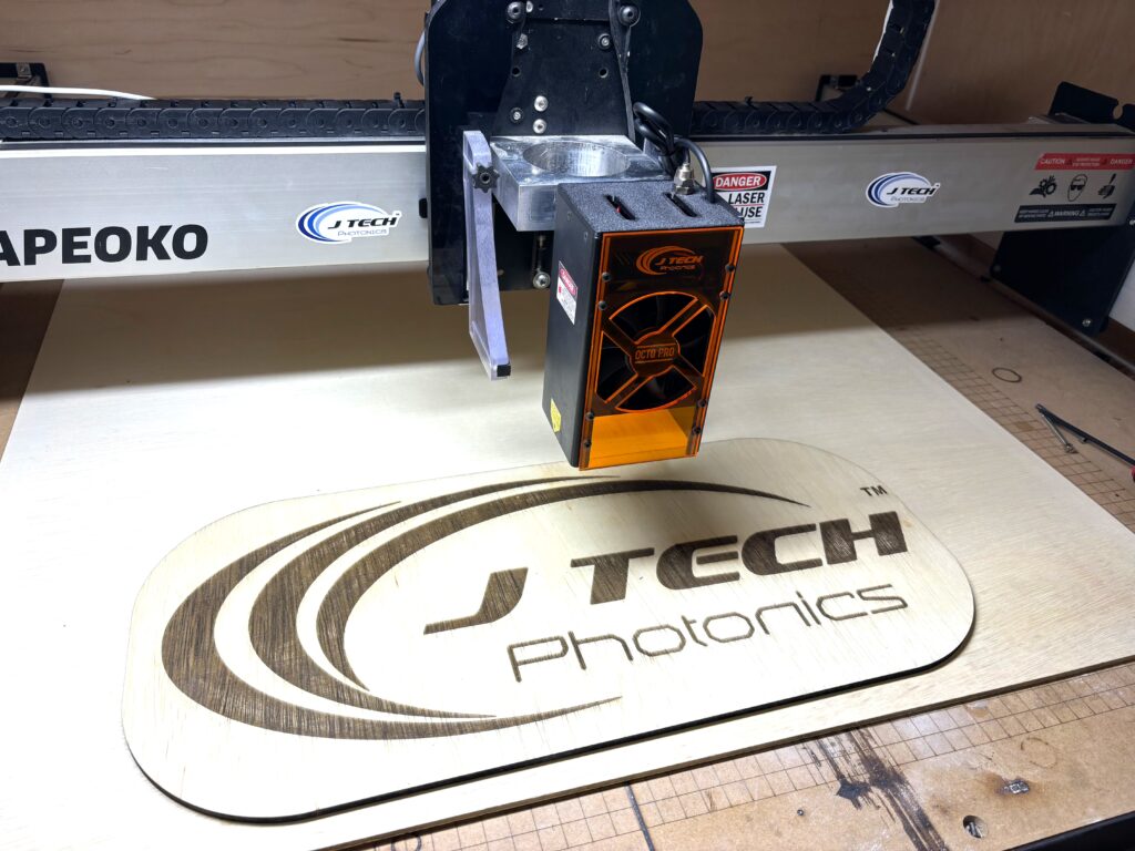 Shapeoko 3 CNC Laser Upgrade from J Tech Photonics, Inc.