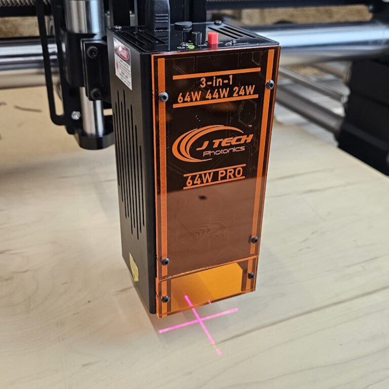 64W PRO Laser Kit with Air Assist - Onefinity Version - J Tech Photonics, Inc.